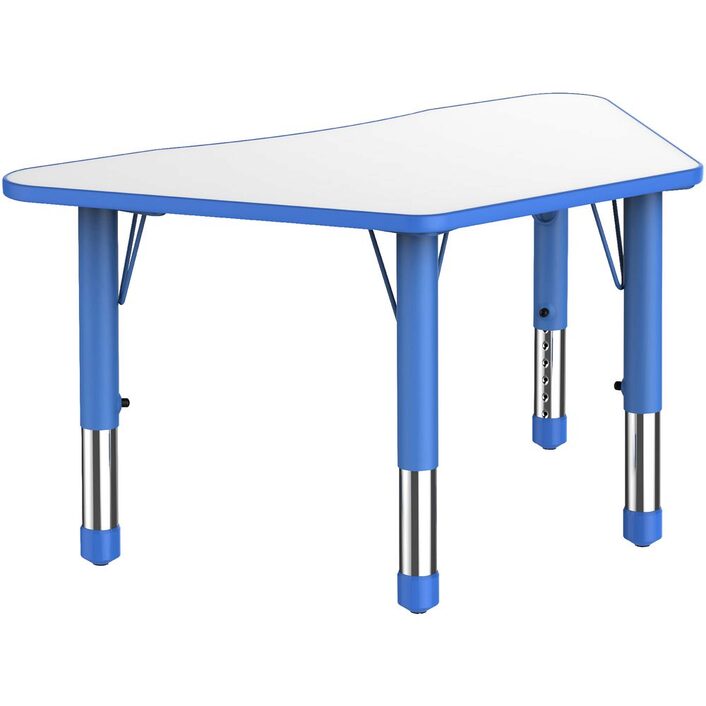 Adjustable Trapezoid Table Blue — Raptor Concept Store Online